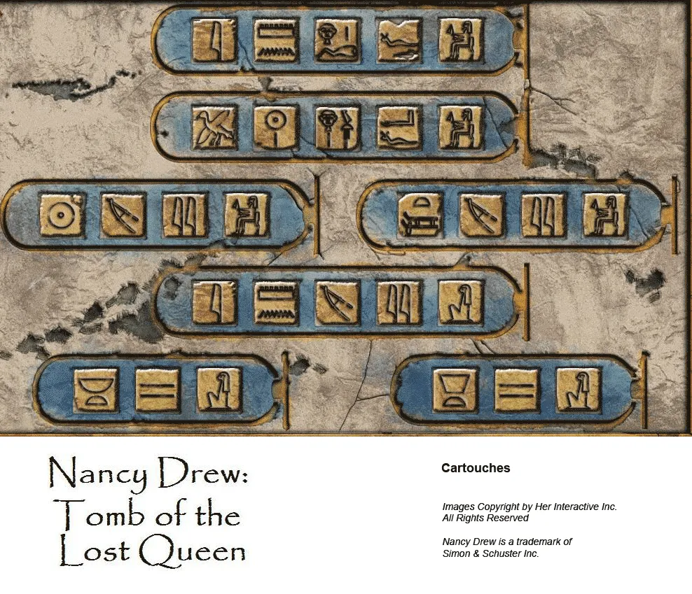 How Do I Open The Inner Sarcophagus 26 Low Spoiler Hints For Nancy Drew Tomb Of The Lost